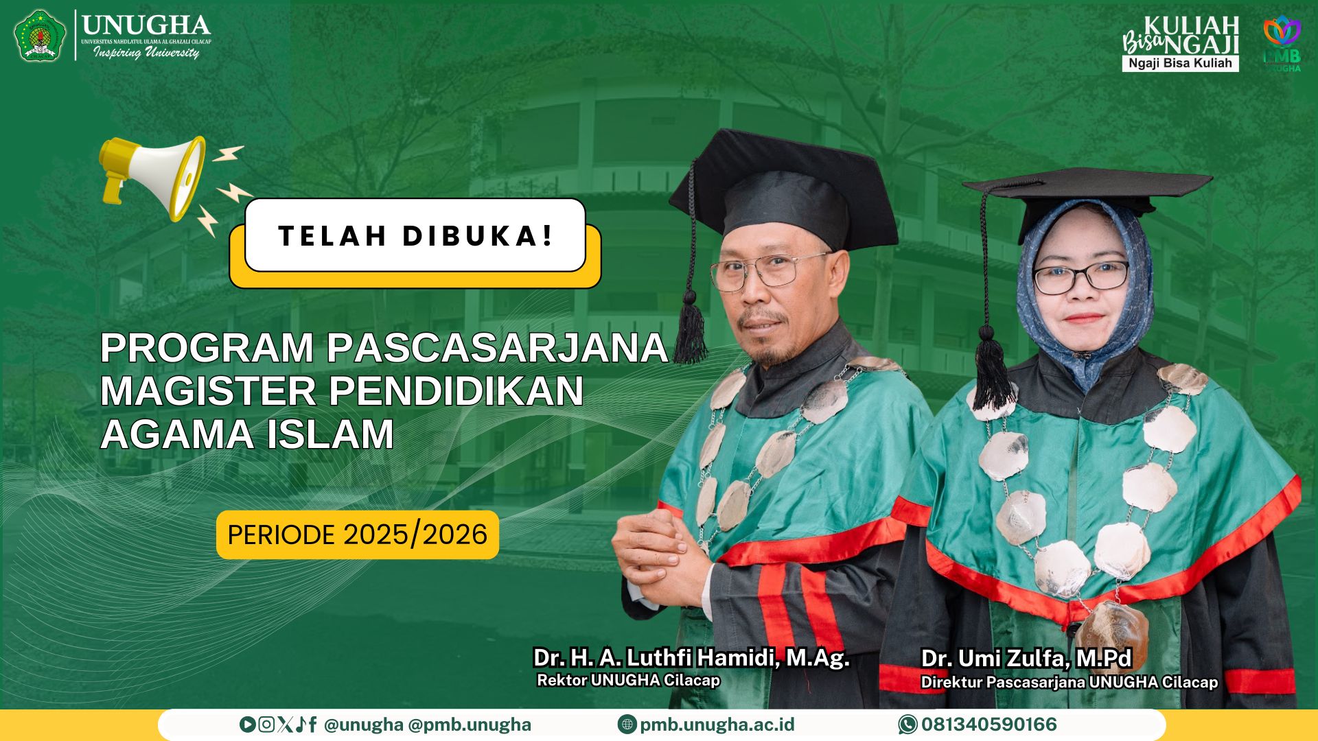 PMB KONTEN 2025 (1024 x 550 piksel) (Presentasi)-PMB UNUGHA-Penerimaan Mahasiswa Baru UNUGHA
